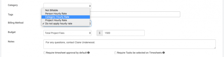 Project Settings (Detailed Guide) - Avaza Support