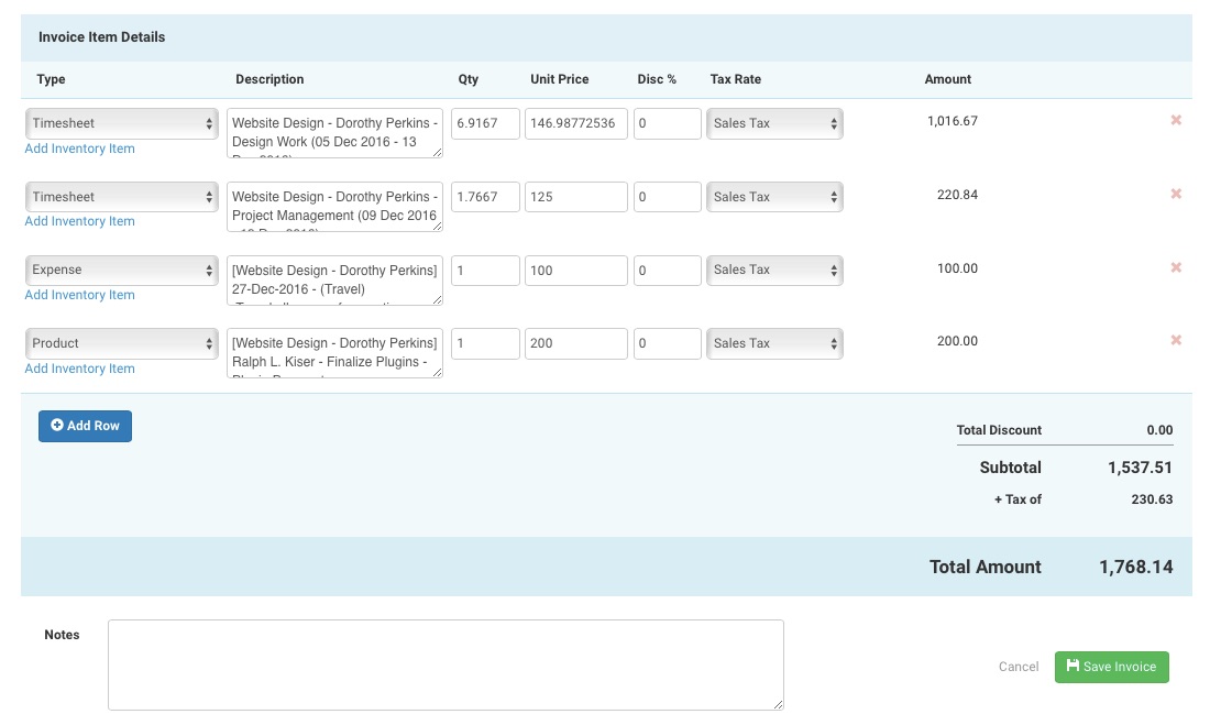 Getting Started with Invoices - Avaza Support
