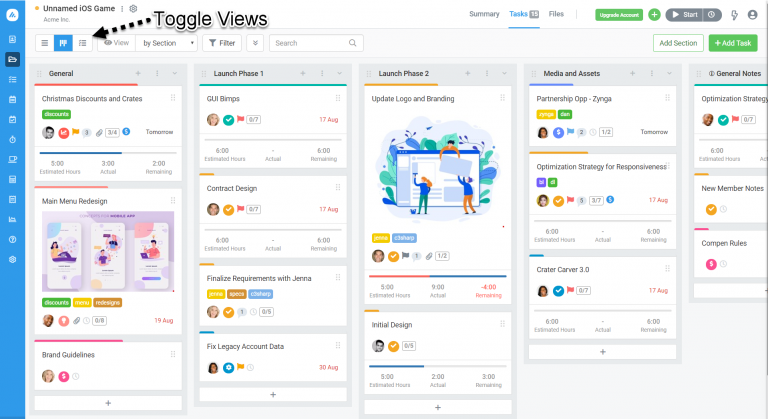 Task Management - Avaza Support