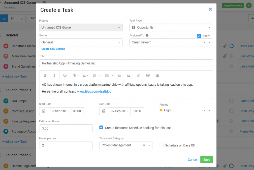 Getting Started with Projects - Avaza Support