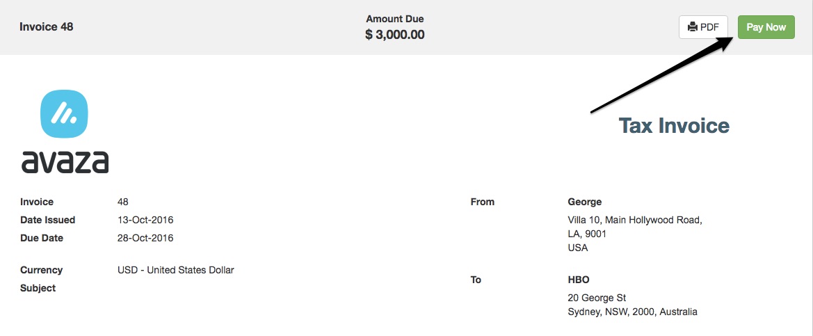 Using Stripe - Avaza Support