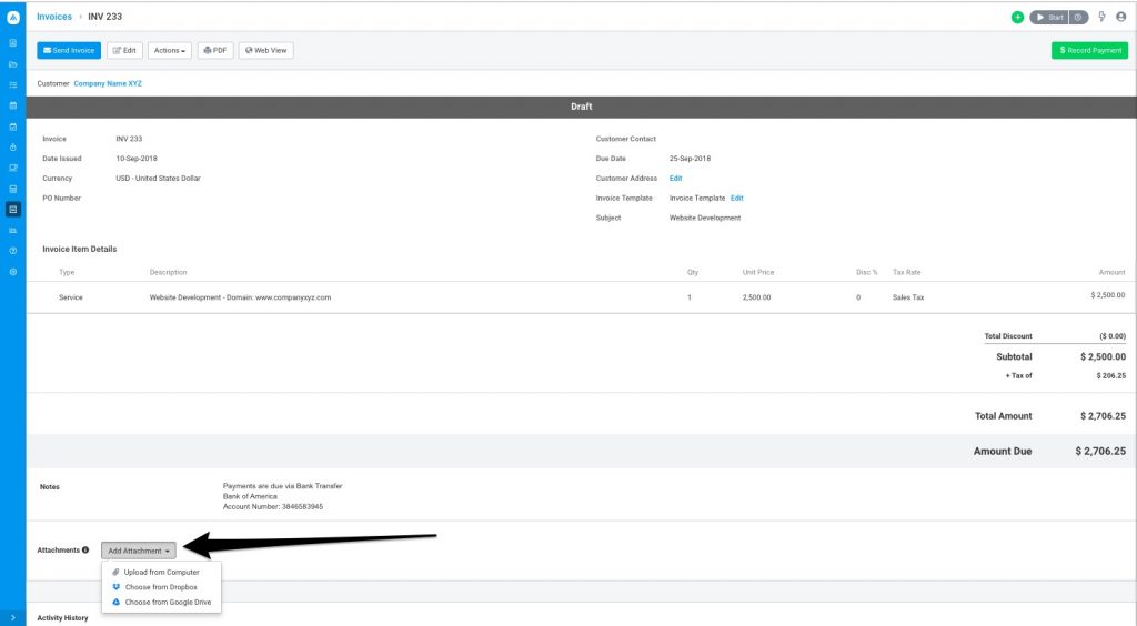 Getting Started with Invoices - Avaza Support