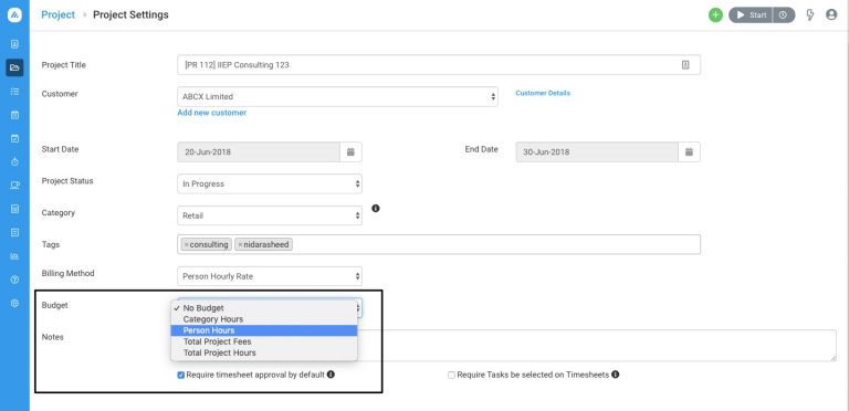 How Do I Enter a Project Budget? - Avaza Support