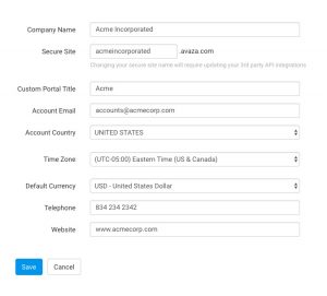 Getting Started with Invoices - Avaza Support