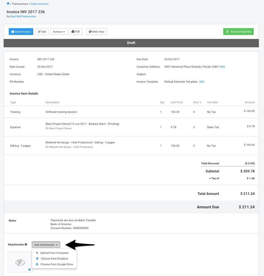 Getting Started with Invoices - Avaza Support