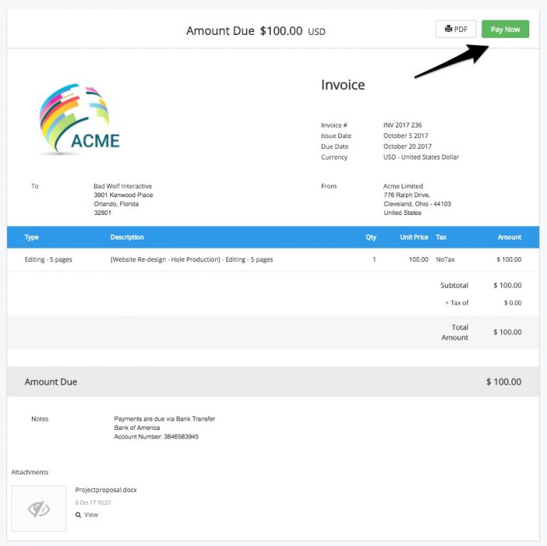 Getting Started with Invoices - Avaza Support