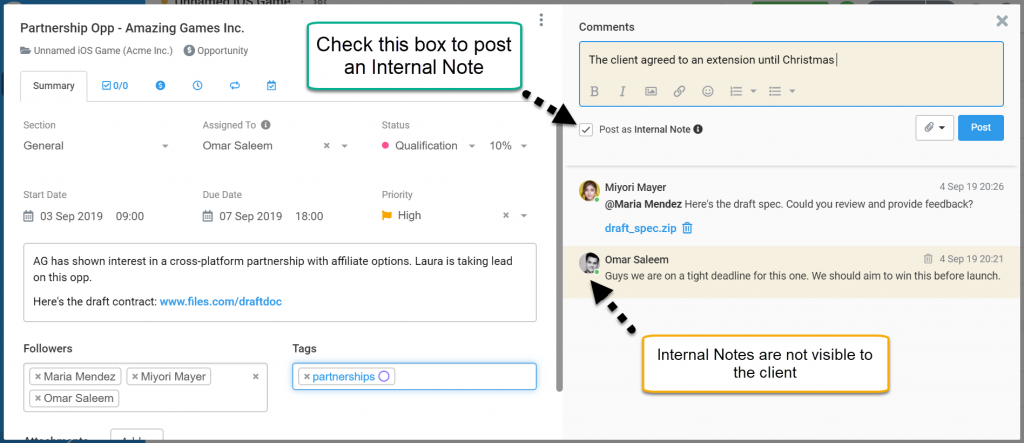How Do Task Discussions Work? - Avaza Support