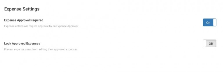 Expense Approvals - Avaza Support