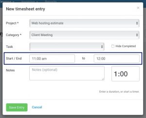 Timesheet Settings - Avaza Support