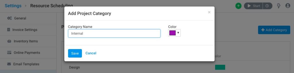 How do I Add Project Categories? - Avaza Support