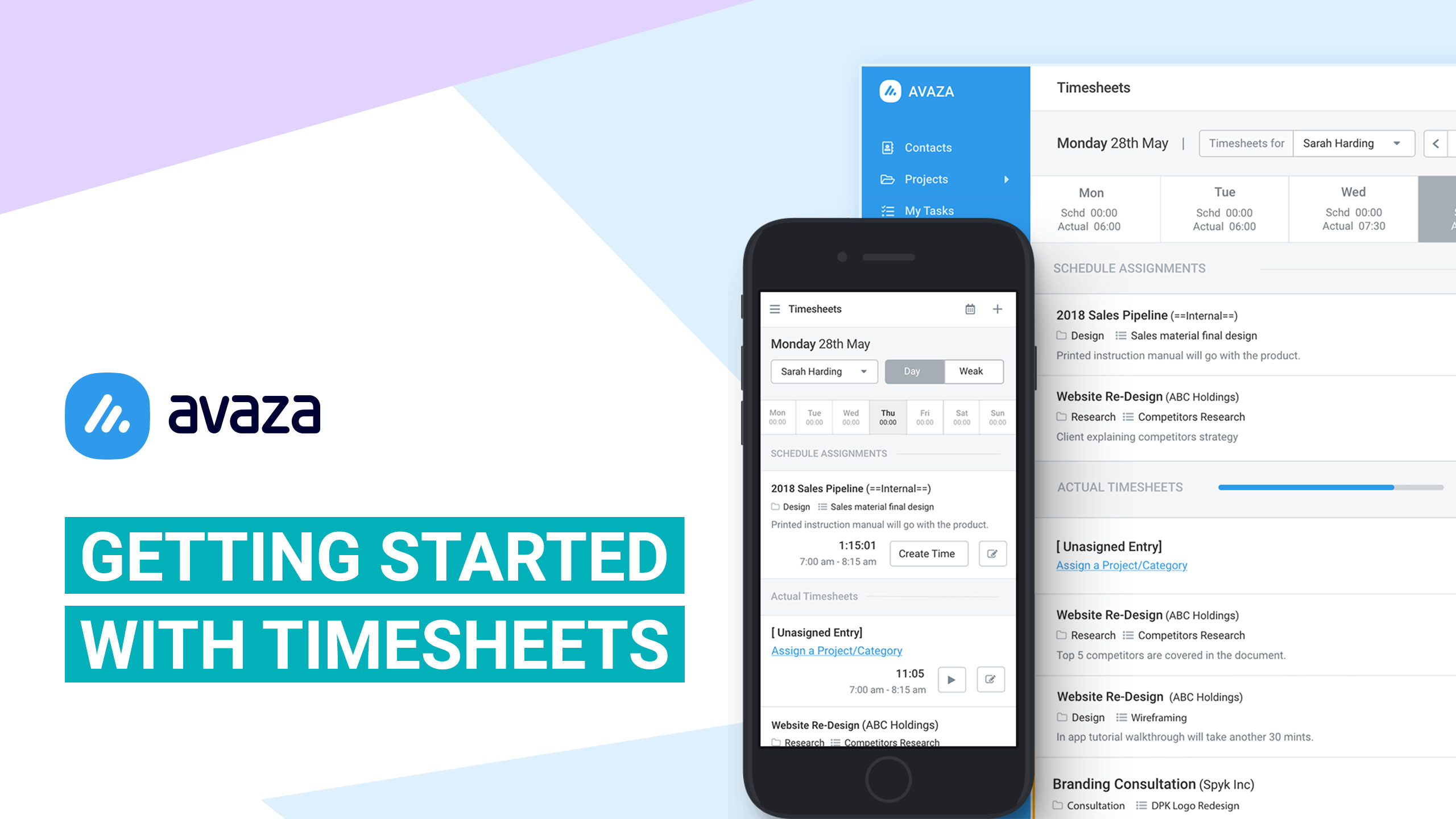 Getting Started with Timesheets Video - Avaza Support