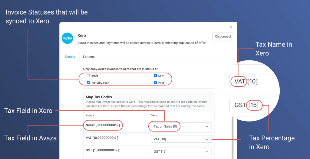 Avaza Xero Integration - Avaza Support