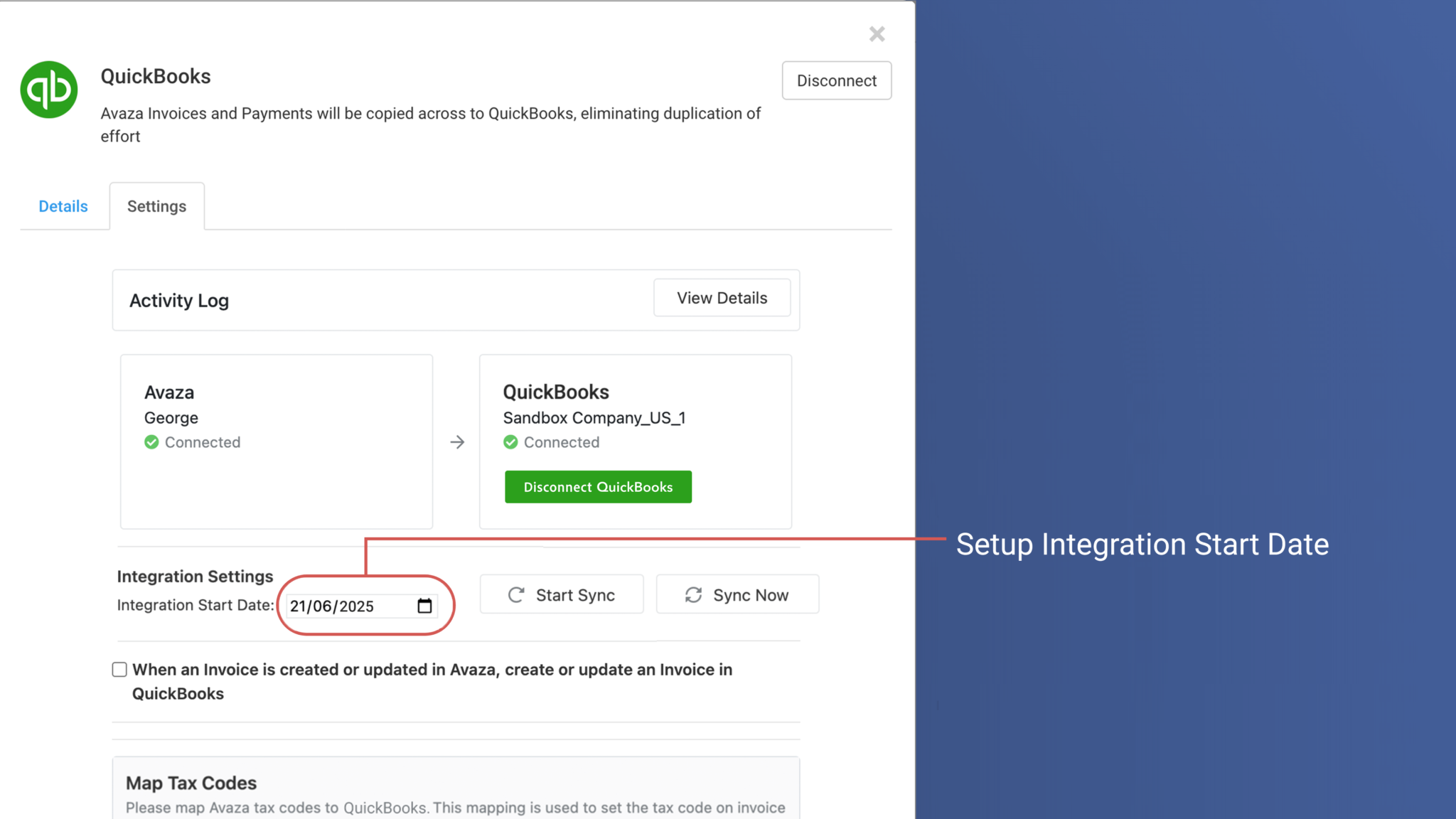 Avaza QuickBooks Online Integration - Avaza Support